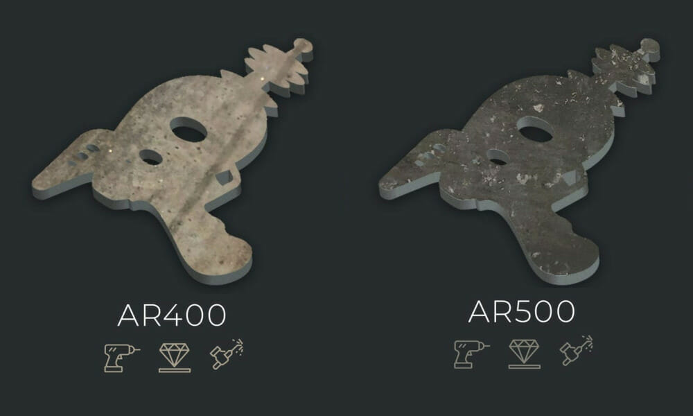 Abrasion-Resistant Steel: AR400 and AR500 - SendCutSend